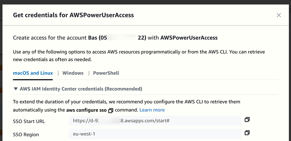 Run Aws Cli Commands With Iam Identity Center Federated User Credentials