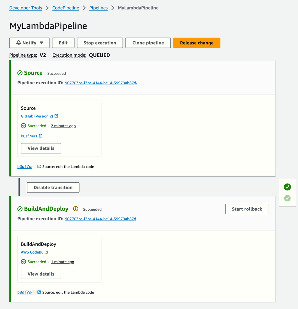 Automating AWS Lambda Deployment with Container Images using CodePipeline and CodeBuild