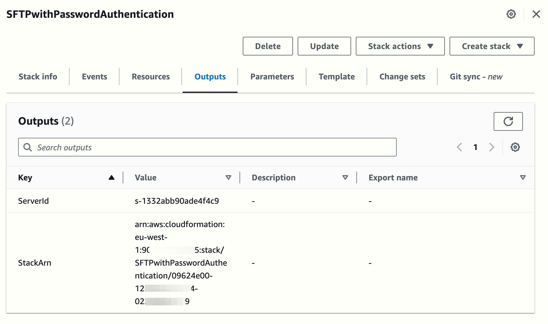 Access an S3 Bucket using SFTP and password-based authentication
