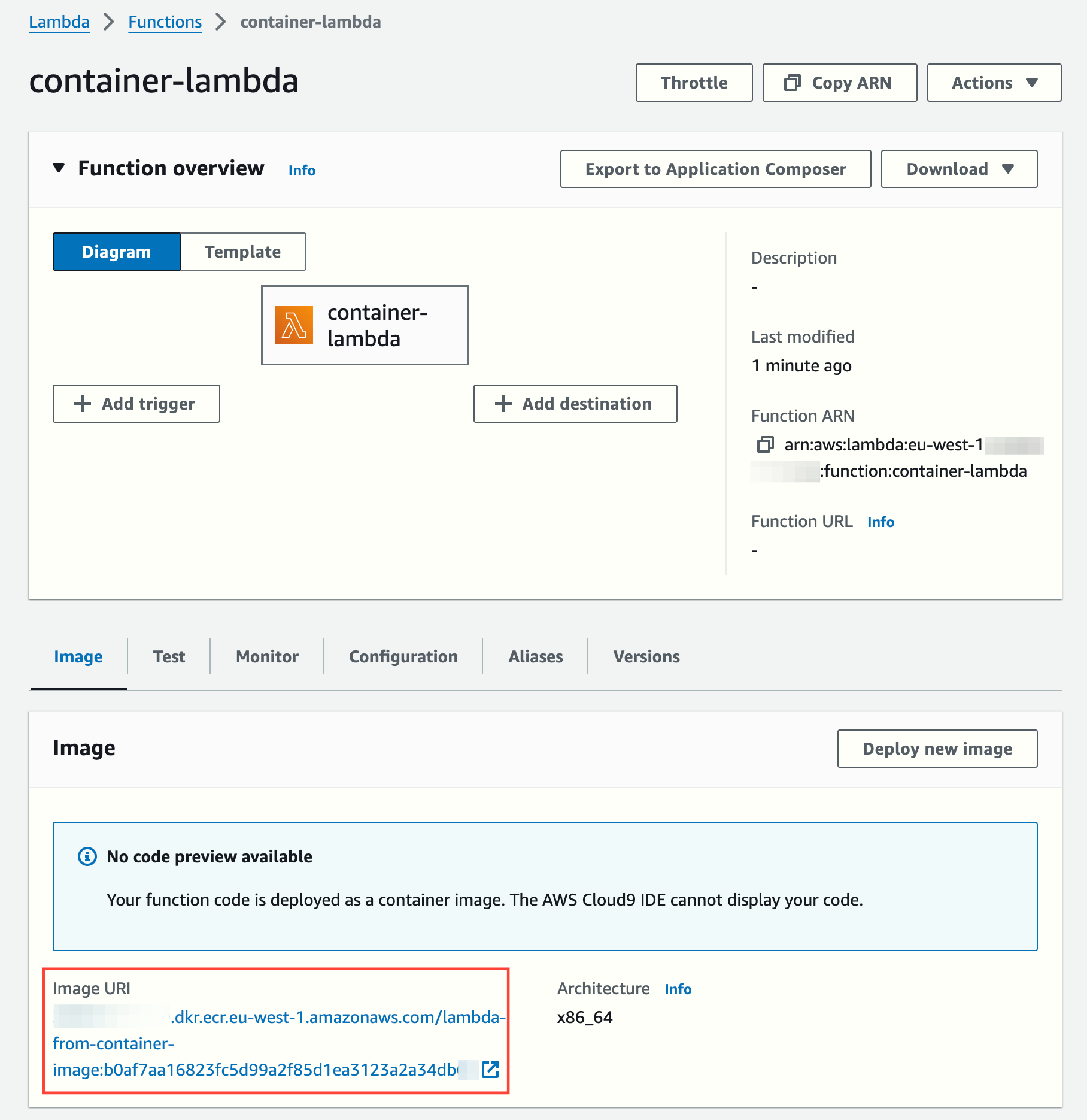 Automating AWS Lambda Deployment with Container Images using CodePipeline and CodeBuild