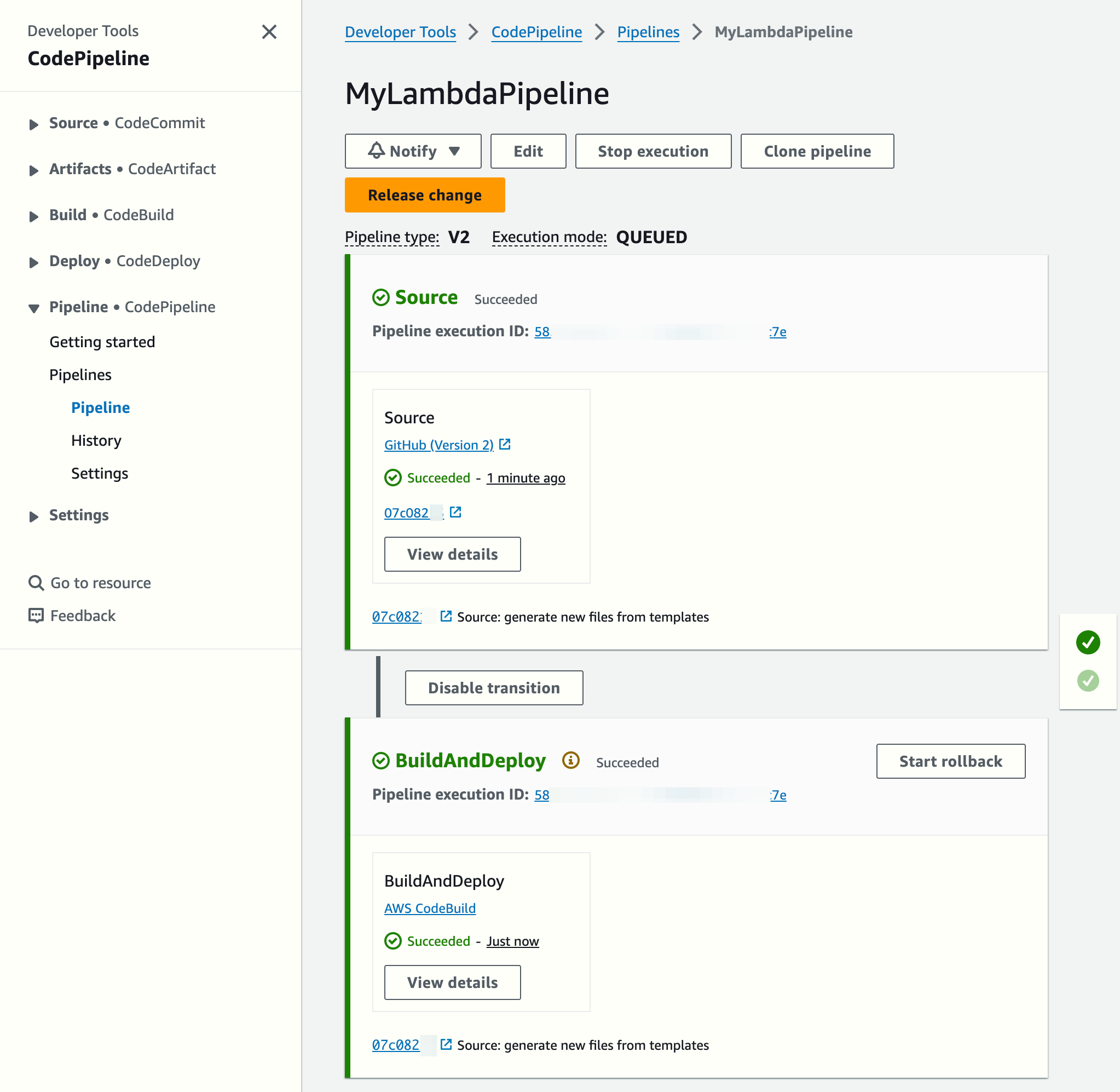Automating AWS Lambda Deployment with Container Images using CodePipeline and CodeBuild