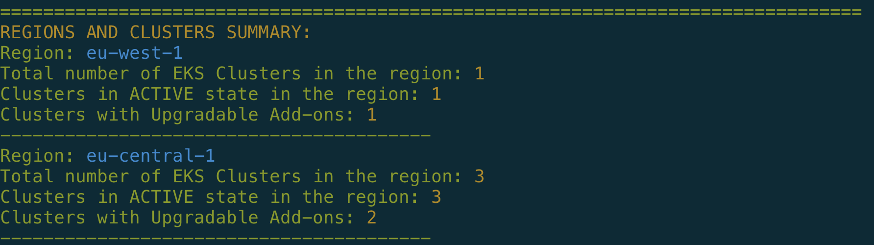 Simplifying EKS Add-on Management with a Python Script