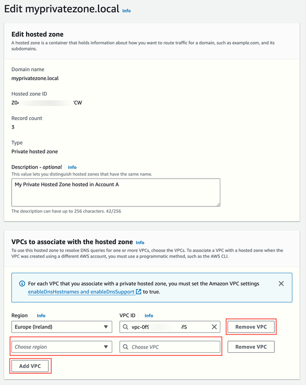Associating A Route 53 Private Hosted Zone Across Aws Accounts Using