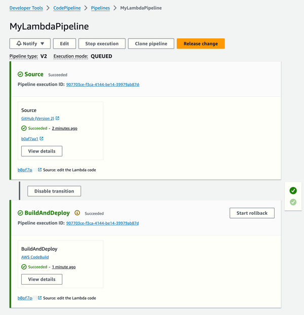 Automating AWS Lambda Deployment with Container Images using CodePipeline and CodeBuild