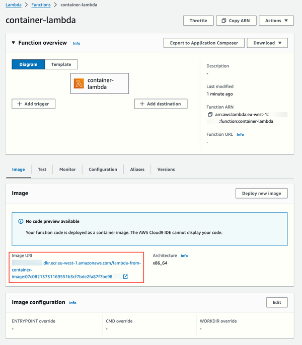 Automating Aws Lambda Deployment With Container Images Using Codepipeline And Codebuild
